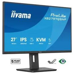 iiyama ProLite XB2797QSNP-B1 - 68,6 cm (27") 2560 x 1440 Pixel Quad HD LED Schwarz