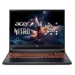 Acer Nitro V16 AI ANV16-42-R16H - 16", AMD Ryzen 7 260, 16 GB RAM, 1 TB SSD, NVIDIA RTX 5060, Windows 11 Home