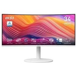 MSI Modern MD342CQPWDE - 86,4 cm (34") 3440 x 1440 Pixel UltraWide Quad HD LCD Wei&szlig;