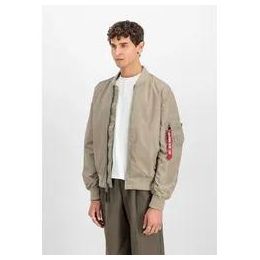 Bomberjacke Alpha Industries "MA-1 TT Light", Herren, Gr. XS, beige (vintage sand), Obermaterial: 100% Nylon, Futter: 100% Nylon, Jacken Bomberjacke
