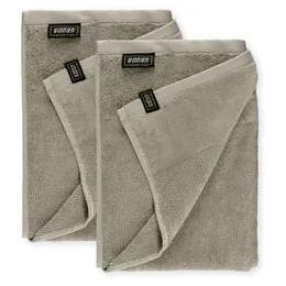 Sch&ouml;ner Wohnen Duscht&uuml;cher "Sense", beige (sand), B:70cm L:140cm, Frottee, Obermaterial: 100% Baumwolle, SCH&Ouml;NER WOHNEN-KOLLEKTION, Handt&uuml;cher, mit Velourborte, hautschmeichelnde Airtouch Qualit&auml;t, super weich