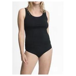 Achselhemd Speidel "Bio Cotton plus", Damen, Gr. 38, N-Gr, schwarz, Single Jersey, Obermaterial: 92% Baumwolle, 8% Elasthan, unifarben, figurbetont, Rundhals, Unterhemden, weich, hochwertig, sportlich, vielseitig, basic, Baumwollmix