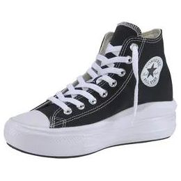 Sneaker Converse "CHUCK TAYLOR ALL STAR MOVE PLATFORM", Herren, Gr. 37, schwarz-wei&szlig; (schwarz, wei&szlig;), Textil, Schuhe Sneaker