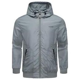Outdoorjacke Ragwear "Stewie II", Herren, Gr. M (50), grau, Obermaterial: 100% Polyester. Futter: 100% Polyester, gerade h&uuml;ftbedeckend, &Auml;rmel ohne &Auml;rmelschlitz Rippstrickb&uuml;ndchen, Jacken Outdoorjacke, stylische Herren &Uuml;bergangsjacke mit gro&szlig;er Kapuze