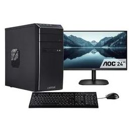 Captiva Business-PC-Komplettsystem "Power Starter R75-514 TFT Bundle", Energieeffizienz: E (A-G), schwarz, Microsoft Windows 11 Home (64 Bit), 32 GB RAM 1.000 GB SSD, Computer_Komplettsysteme
