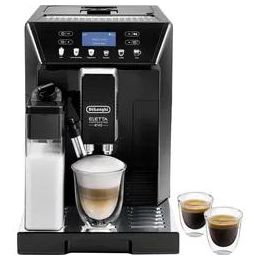 De'Longhi DE'LONGHI Kaffeevollautomat "Eletta Evo ECAM46.860.B - Espresso, (Long) Coffee, Cappuccino, Latte", schwarz, B:26cm H:36,1cm T:46,9cm, Kaffeevollautomaten, Integrierte Mahltechnologie f&uuml;r Kaffeebohnen, Extra leises Mahlwerk, Kaffeevollautomat, Topseller