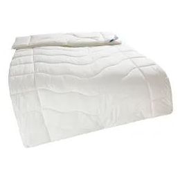 Kunstfaserbettdecke Beco "EcoWell Bettdecken Blauer Engel zertifiziert F&uuml;r Sommer und Winter", beige (natur), B:135cm L:200cm, Obermaterial: 100% Polyester, Bettdecken, Bettdecke 135x200 cm, 155x220 cm und weitere Gr&ouml;&szlig;en