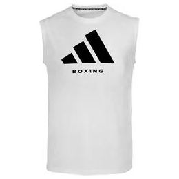 Muskelshirt Adidas PERFORMANCE "Community Tank Top Boxing" Gr. XXL, wei&szlig;, Shirts, Herren, XXL, Obermaterial: 100% Baumwolle