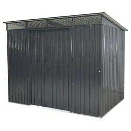 Ger&auml;tehaus Tepro "Multi Shed XL Skylight", grau (anthrazit), Stahlblech, Ger&auml;teh&auml;user, Metall