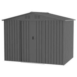 Ger&auml;tehaus Tepro "Flex Shed XL", grau (anthrazit), Stahlblech, Ger&auml;teh&auml;user, Metall
