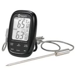 Grillthermometer Tepro, schwarz, B:7,1cm H:10,9cm T:2,8cm, Temperaturmessger&auml;te, mit Dualsensor