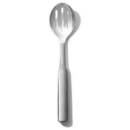 Schauml&ouml;ffel OXO STEEL, silber (silberfarben), B:6cm, Edelstahl, Kochl&ouml;ffel, zum Servieren, Edelstahl