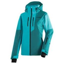 Skijacke Maier Sports "Manzaneda", Herren, Gr. 40, blau (t&uuml;rkis), 100% Polyester, Rundhals, Jacken Skijacke, Damen Winterjacke, wind- und wasserdicht, 4 RV-Taschen, Regular Fit