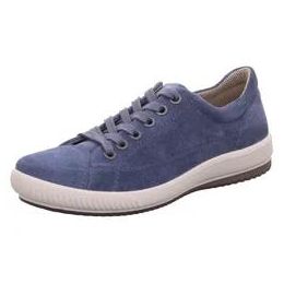 Sneaker Legero "TANARO 5.0", Damen, Gr. 37, blau (indacox (blau)), Veloursleder, unifarben, Schuhe Sneaker, Freizeitschuh, Halbschuh, Schn&uuml;rschuh mit softem Schaftabschluss