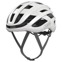 Fahrradhelm Abus "AIRBREAKER" Gr. S, wei&szlig; (polar wei&szlig; matt), Helme, S Kopfumfang: 51cm - 55cm