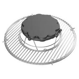 Grillplatte Tepro "Waffel-Einleger", schwarz (schwarz, silber), H:11,5cm &Oslash;:30cm, Gusseisen, Grillroste, aus Gusseisen