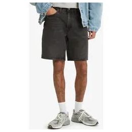 Levi's Jeansshorts LEVI'S "468 LOOSE SHORTS", Herren, Gr. 33, N-Gr, schwarz (we got motion shorts), Denim/Jeans, Obermaterial: 100% Baumwolle, loose fit, Jeans Jeansshorts, Sommerhose