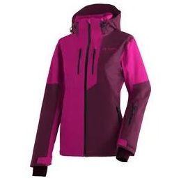 Skijacke Maier Sports "Manzaneda", Herren, Gr. 38, pink (magenta), 100% Polyester, Rundhals, Jacken Skijacke, Damen Winterjacke, wind- und wasserdicht, 4 RV-Taschen, Regular Fit