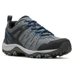 Wanderschuh Merrell "ACCENTOR 3 SPORT GORETEX", Herren, Gr. 41, blau (graublau), Synthetik, Textil, Schuhe Wanderschuh, wasserdicht