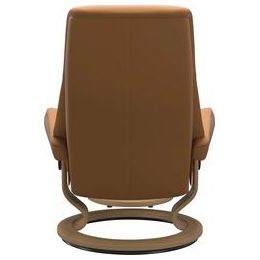 Relaxsessel stressless "View", braun (new caramel), B:91cm H:109cm T:83cm, Sessel, Relaxsessel, mit Classic Base, Gr&ouml;&szlig;e L,Gestell Eiche