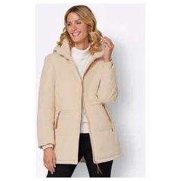 Steppjacke Casual Looks, Damen, Gr. 40, beige (sand), 100% Polyester, Wattierung:100% Polyester, unifarben, Jacken Steppjacke