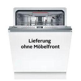 Bosch vollintegrierbarer Geschirrsp&uuml;ler "SMV4ECX32E", Energieeffizienz: A (A-G), silber (wei&szlig;), B:59,8cm H:81,5cm T:55cm, Geschirrsp&uuml;ler, Info Light - erlischt bei Beendigung des Sp&uuml;lvorgangs, flexible K&ouml;rbe, Topseller