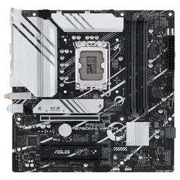 ASUS Mainboard "PRIME B760M-A WIFI D4", silber (schwarz, silber), B:24,4cm T:24,4cm, Mainboards