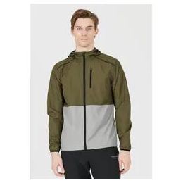Outdoorjacke Endurance "Hugoee", Herren, Gr. 3XL, gr&uuml;n (khaki), 100% Polyester, mehrfarbig, normal, ohne Ausschnitt, Jacken Outdoorjacke, aus winddichtem Material