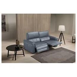 2,5-Sitzer Egoitaliano "Capucine Breite 200cm, hoher Sitzkomfort", grau, B:200cm H:99cm T:97cm, Sofas, wahlweise mit elektrisch oder manuell verstellbarer Relaxfunktion