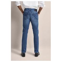 5-Pocket-Jeans Bugatti "Basic Essentials", Herren, Gr. 38, L&auml;nge 30, blau (hellblau), 92% Baumwolle, 6% Polyester, 2% Elasthan, Jeans 5-Pocket-Jeans, Flexcity-Stretch