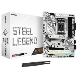 Asrock Mainboard "B650 Steel Legend WiFi", wei&szlig;, B:31,9cm H:9,4cm T:38,2cm, Mainboards