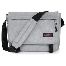 Messenger Bag Eastpak "Delegate +", Damen, Gr. B/H/T: 39cm x 31cm x 13cm, grau (sunday grau), Polyester, Taschen, Umh&auml;ngetasche Arbeitstasche Schultasche
