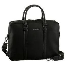 Businesstasche Valentino BAGS "EFEO", Herren, Gr. B/H/T: 41cm x 31cm x 9cm, schwarz (nero), Lederimitat, Taschen, Handtasche Damen Tasche Damen Schultertasche Henkeltasche