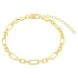 Charm-Armband Amor "2038570, 2038571", gold (gelbgoldfarben), Armb&auml;nder, Damen, 20cm, Silber 925 (Sterlingsilber), Charm-Armband