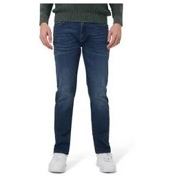 Straight-Jeans "Rando", Herren, Gr. 36, L&auml;nge 34, blau (blau, schwarz fashion), Denim/Jeans, Obermaterial: 91% Baumwolle, 7% Elastomultiester, 2% Elasthan, Pioneer AUTHENTIC JEANS, regular fit lang, Jeans Straight-Jeans