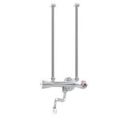 Waschtischarmatur Stiebel Eltron "VL-G", silber (verchromt), B:17,5cm H:9cm T:32,5cm, Armaturen, drucklos, f&uuml;r offene Warmwasserspeicher/Boiler, &Uuml;bertisch-Montage