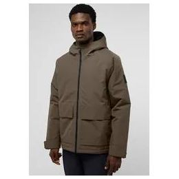 Funktionsjacke Jack Wolfskin "TEMPELTOR JKT M", Herren, Gr. L (52), braun (cold, coffee), Obermaterial: 100% Polyester. Futter: 100% Polyester. F&uuml;llung: 100% Polyester, Jacken Funktionsjacke