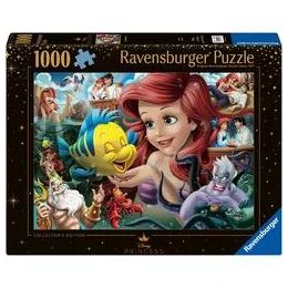 Puzzle Ravensburger "Collector's Edition - Disney Princess, Arielle, die Meerjungfrau", bunt, Puzzles, KinderB:70cm H:50cm, Pappe, Made in Germany, B:70cm H:50cm