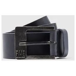 PME-Legend Lederg&uuml;rtel PME LEGEND "PME FAR WEST BELT", Herren, Gr. 85, blau (navy), Rindsleder, G&uuml;rtel Lederg&uuml;rtel