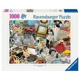 Puzzle Ravensburger "Die 50er Jahre", bunt, Puzzles, KinderB:70cm H:50cm, Pappe, Made in Germany, B:70cm H:50cm