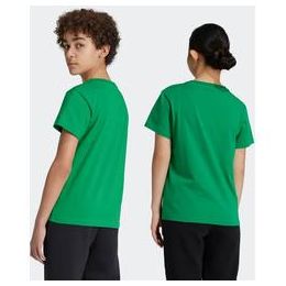 T-Shirt Adidas ORIGINALS "ADICOLOR TREFOIL KIDS", Jungen, Gr. 176, gr&uuml;n, Obermaterial: 100% Baumwolle, Rundhals, Shirts T-Shirt, f&uuml;r Kinder und Teens, sportlicher Stil, ohne Verschluss