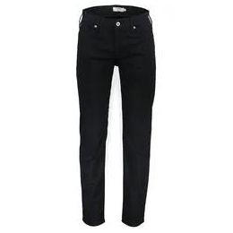 5-Pocket-Hose LINDBERGH "5-Pocket Hosen Tapered Fit", Herren, Gr. 42, L&auml;nge 32, schwarz, Obermaterial: 97% Baumwolle, 3% Elasthan, unifarben, gerade, unten schmal, Hosen 5-Pocket-Hose