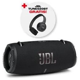 JBL Bluetooth-Lautsprecher "JBL-Set: Xtreme 3 + Gratis JBL- Kopfh&ouml;rer Tune 520BT (UVP 59,99&euro;)", schwarz, B:19,3cm H:18,5cm T:33,4cm, Lautsprecher