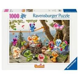 Puzzle Ravensburger "Auf zum Picknick", bunt, Puzzles, KinderB:70cm H:50cm, Pappe, Made in Germany, B:70cm H:50cm
