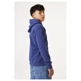 Hoodie Garcia, Jungen, Gr. 176, blau (whale blau), Sweatware, Obermaterial: 100% Baumwolle, unifarben, regular fit taillenbedeckt, Rippb&uuml;ndchen, Sweatshirts Hoodie, mit Kapuze, for Boys