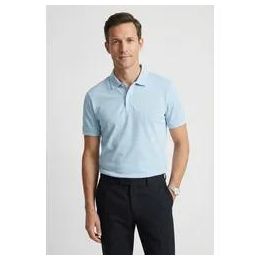 Poloshirt OLYMP "Casual", Herren, Gr. S, blau (bleu), Piqu&eacute;, Obermaterial: 100% Baumwolle, Shirts