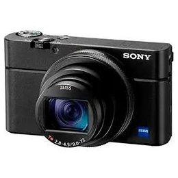 Sony Kompaktkamera "RX100 VII", schwarz, B:10,16cm H:5,81cm T:4,28cm, Fotokameras