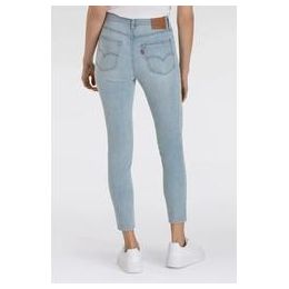 Levi's Skinny-fit-Jeans LEVI'S "721 HIGH RISE SKINNY", Damen, Gr. 25, L&auml;nge 30, cool secret bench, Denim/Jeans, Obermaterial: 64% Baumwolle, 35% Polyester, 1% Elasthan, skinny fit lang, Jeans, mit hohem Bund