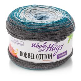 Woolly Hugs Wolle Bobbel Cotton Garn-Set, marine color