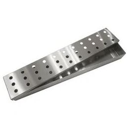 Aromabox Tepro, silber (silberfarben), B:33,5cm H:3,5cm T:6cm, Edelstahl, R&auml;ucherboxen, BxTxH: 33,5x6x3,5 cm